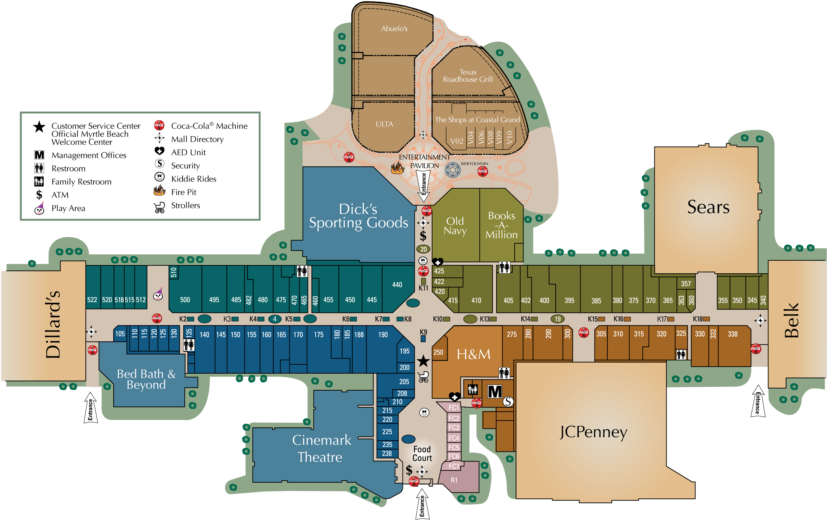 Mall Directory Coastal Grand Mall Mall Directory Coastal Grand Mall